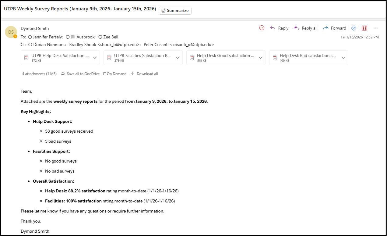 Good and Bad Survey Reporting Process – iTOD